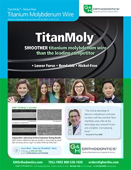 Product Sheets & Brochures | G&H Orthodontics